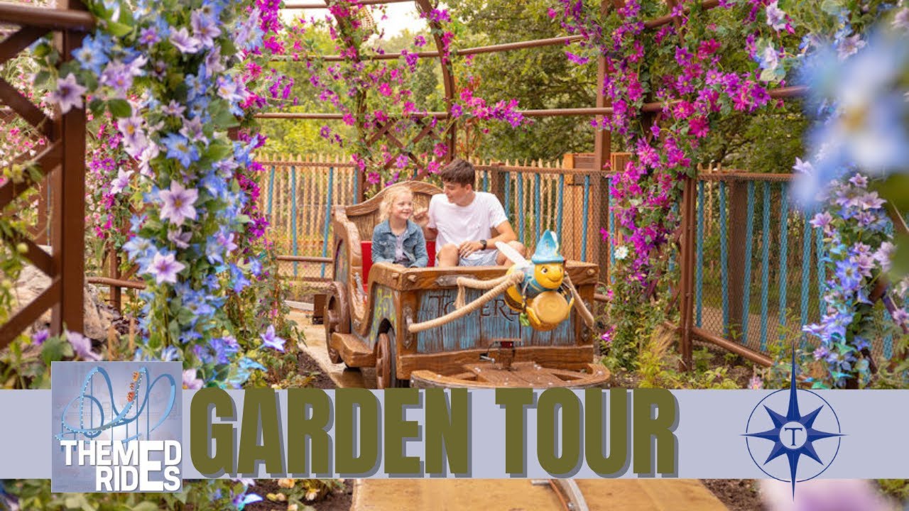 Merlin's Magical Garden Tour at Toverland! - YouTube