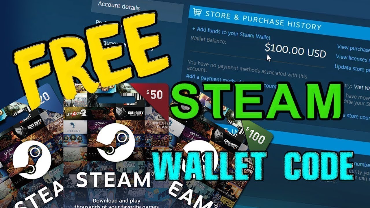 New method add founds to STEAM wallet using BIN - YouTube