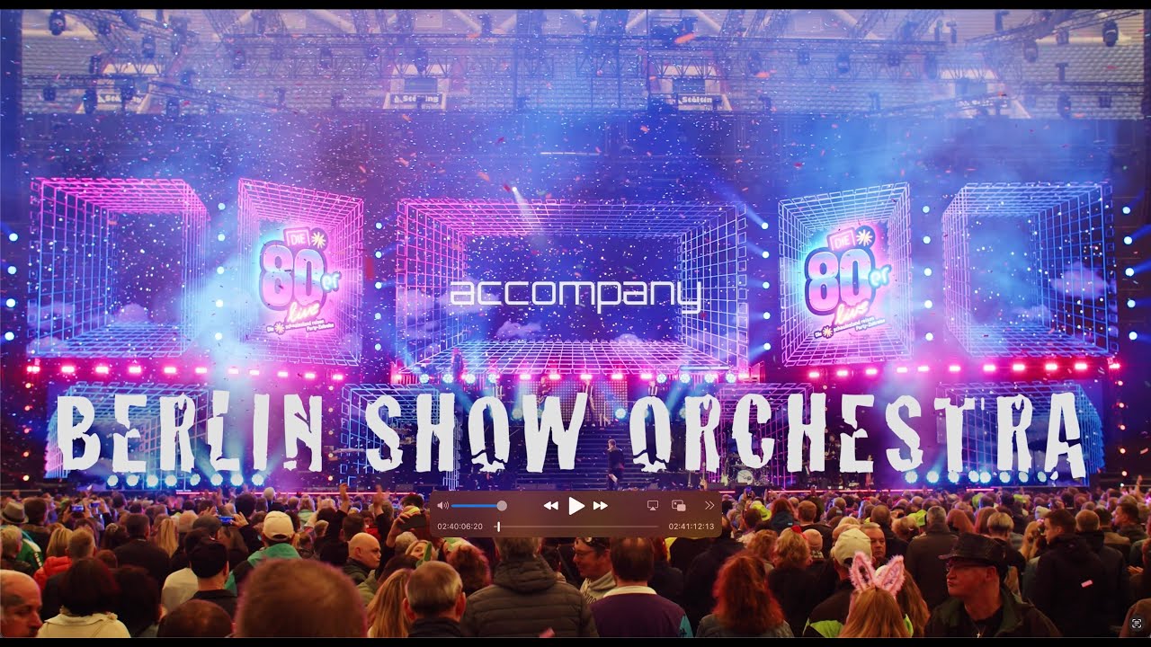 BERLIN SHOW ORCHESTRA live @ 80s live 2024 - Schalke Arena - YouTube