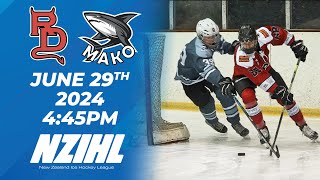 Video Canterbury Red Devils – Auckland Mako. Full match record (Ice ...