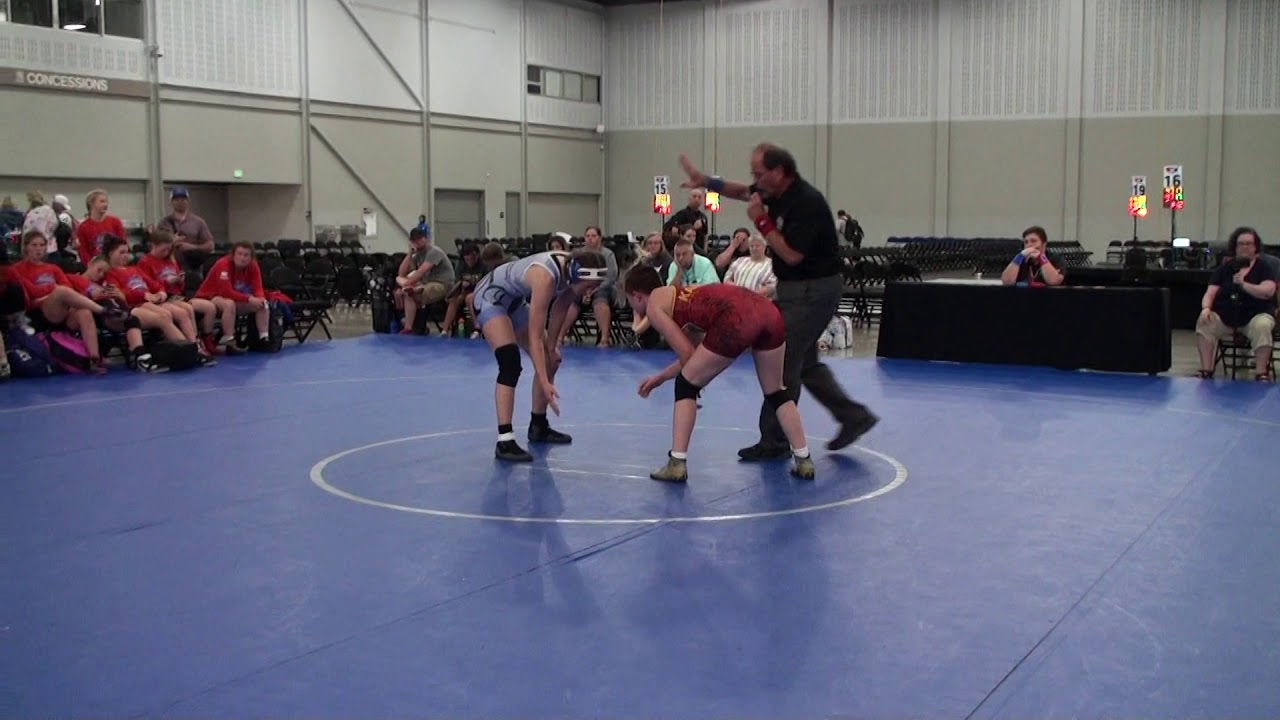 Shelby Ottum (Alaska) over Madyson Gray (Kansas) Fall 5:29, part 3, 6 ...