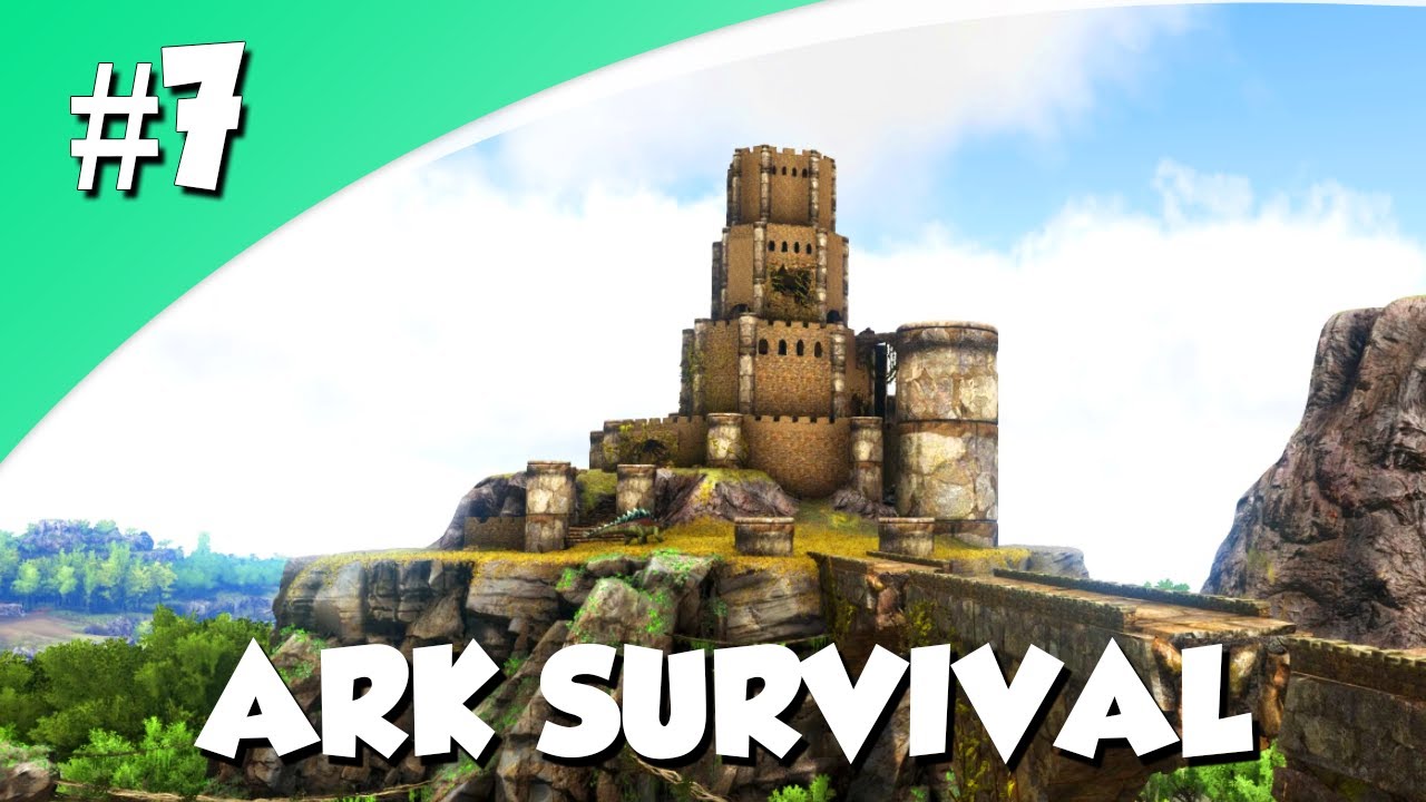 ONZE NIEUWE BASIS! (Ark Survival Evolved #7) - YouTube