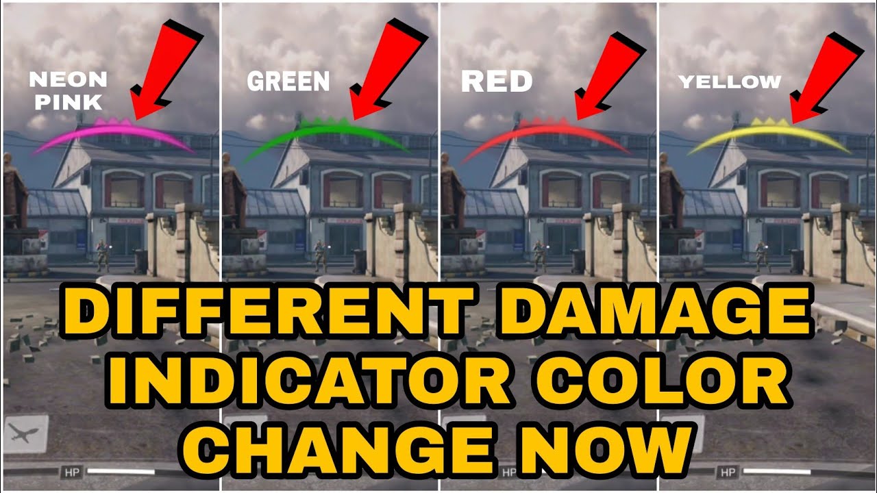 How To Change Color Of Damage Indicator in COD Mobile - YouTube