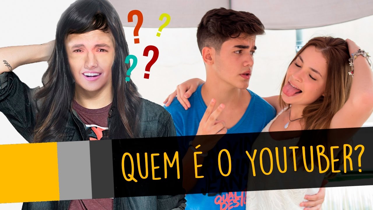 DESAFIO: QUEM É O YOUTUBER? com Nicolas Barone - YouTube
