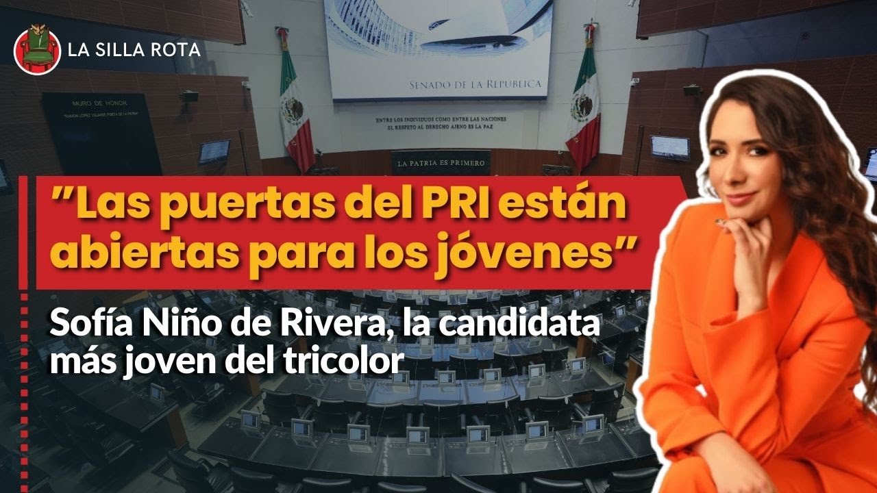 ”Las puertas del PRI están abiertas para los jóvenes”: Sofía Pacheco Niño de Rivera - YouTube