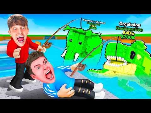 Wer ANGELT die KRASSESTEN BRAINROTS in 30 MINUTEN? 😱 (LUMEXX vs LUKAS)