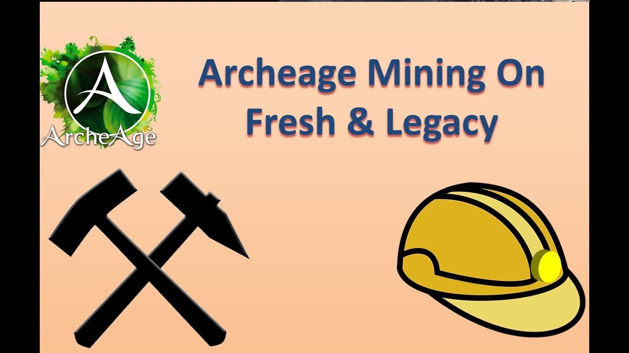 Archeage Mining For Gold & Apex in 4.5 Worth it? - YouTube