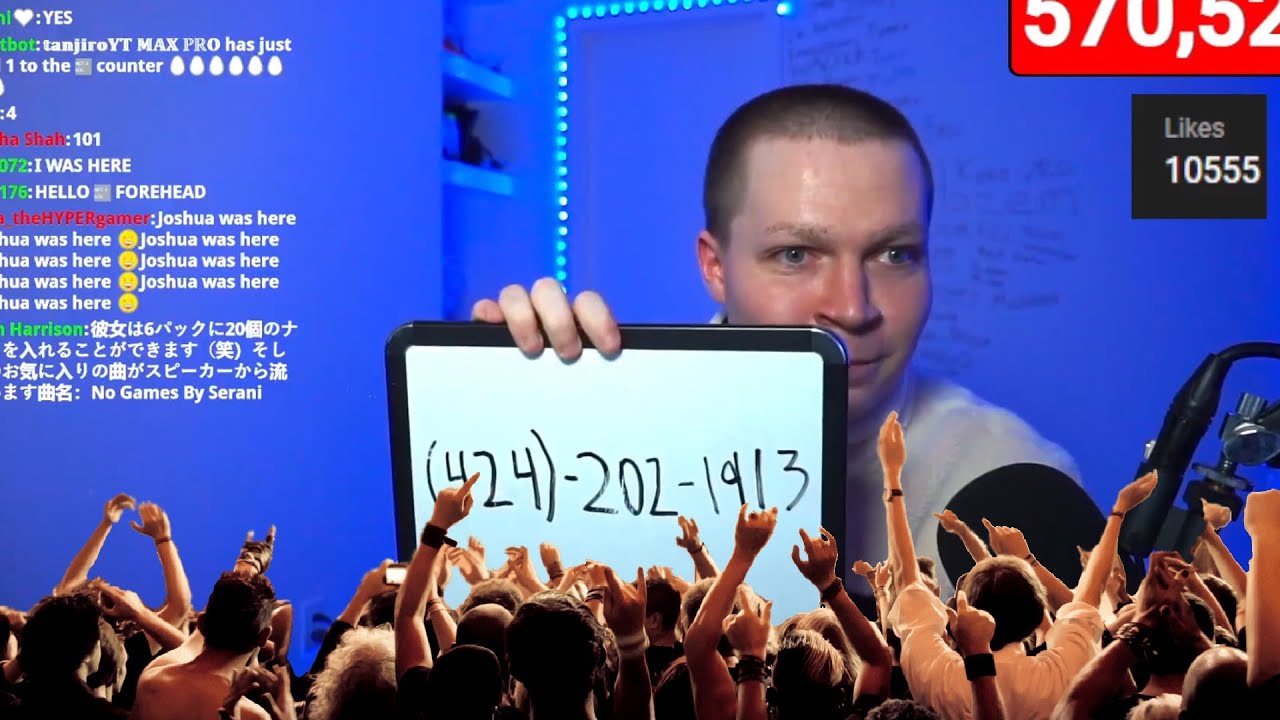 Steak Leaks his phone number - YouTube