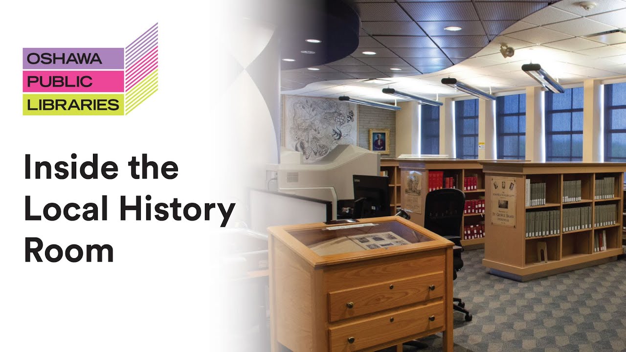 Inside the Local History Room - YouTube
