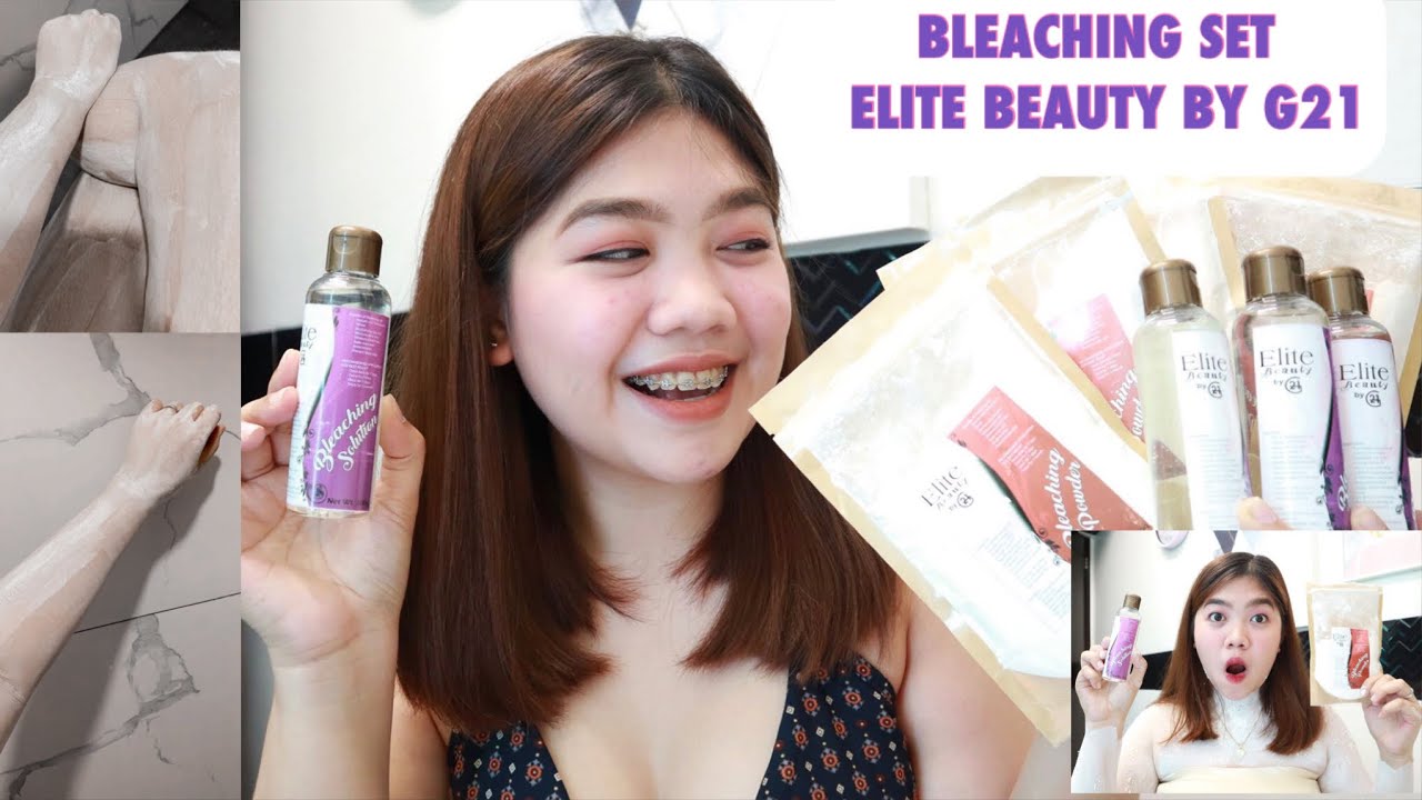 BLEACHING SET (Elite Beauty by G21 Review) - YouTube
