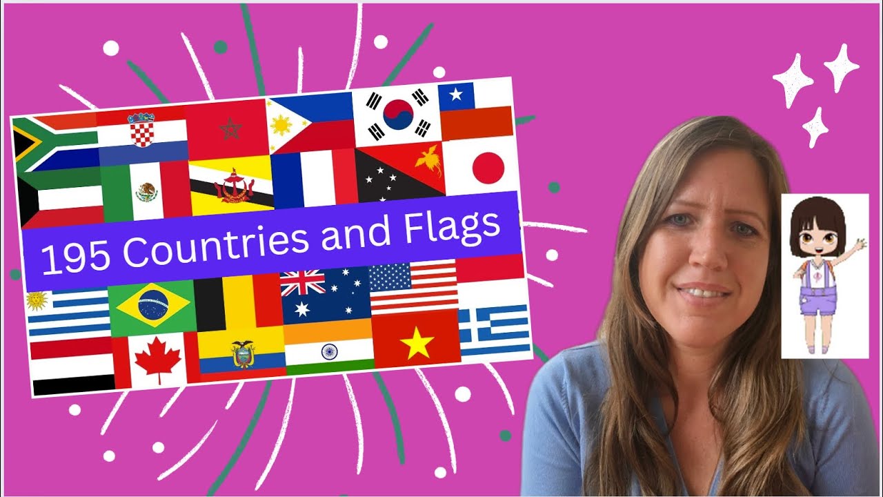 How to Pronounce 195 Countries in Alphabetical Order with Flags - YouTube
