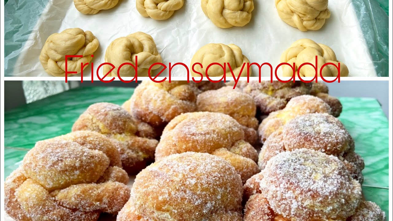 Ensaymada recipe/no oven needed - YouTube