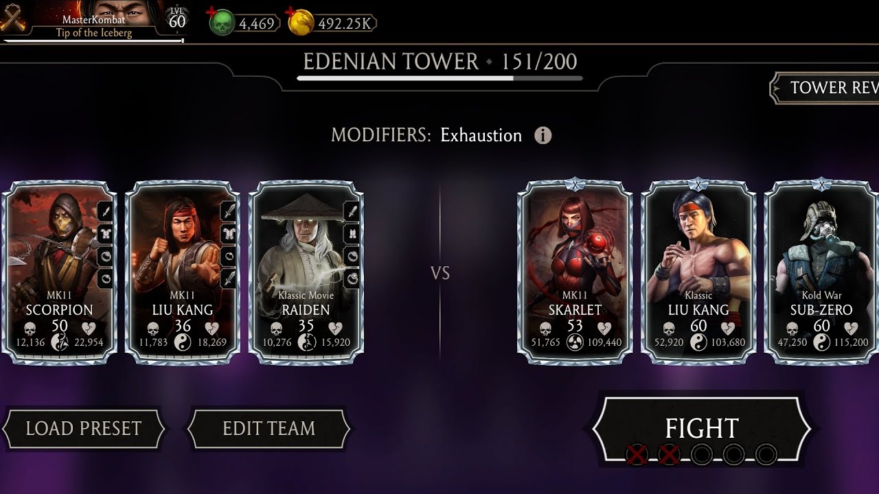 🟣 Edenian Tower 151, 152, 153 Fights + Rewards ☠️ Mortal Kombat Mobile ...