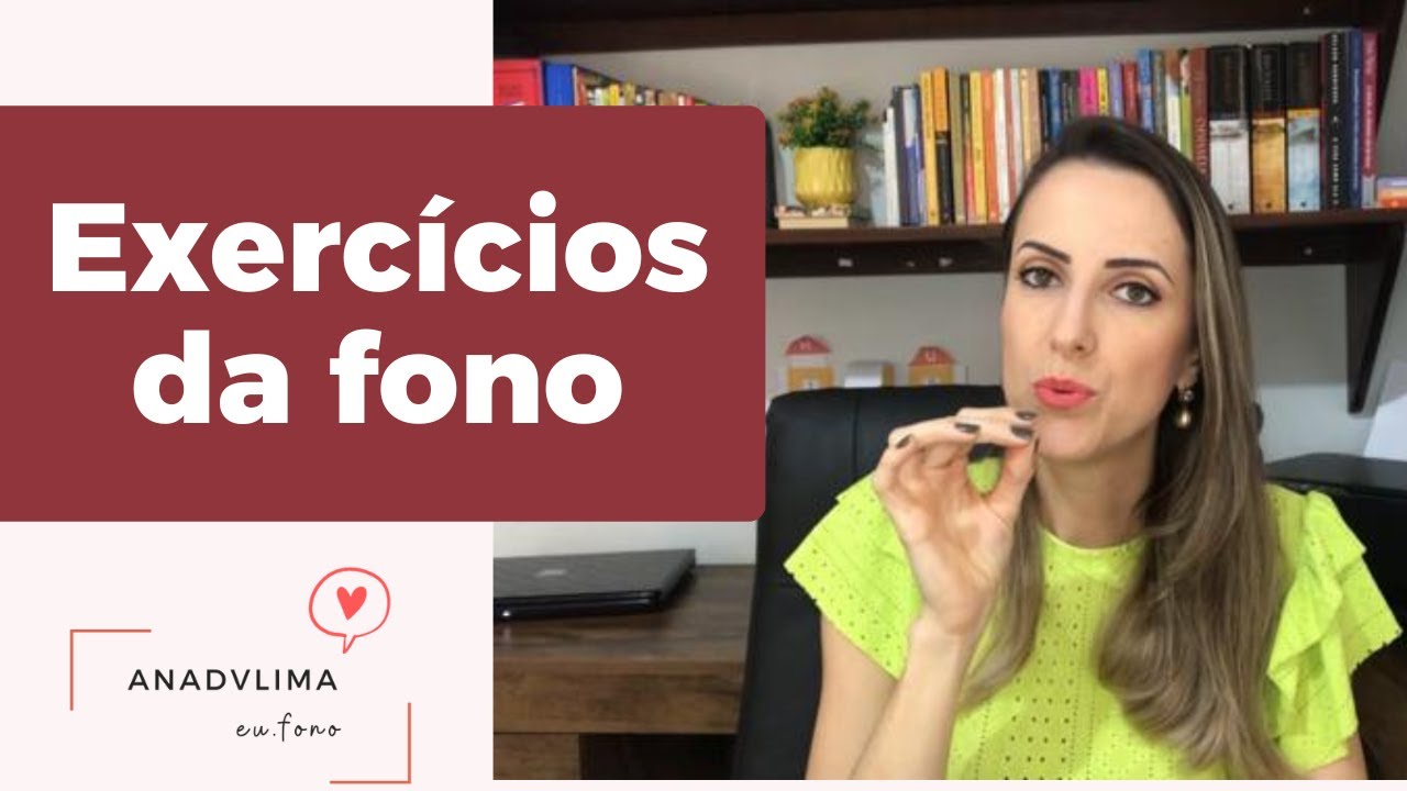 Exercícios fonoaudiológicos - Para que servem? - YouTube