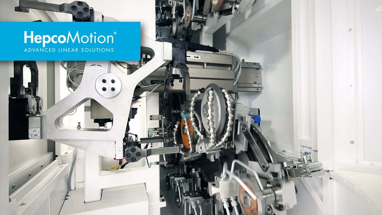 Hepco 1 Trak Tool Changer Application | HepcoMotion Case Study - YouTube