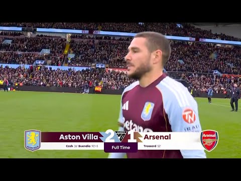 emiliano buendía last Minute Goal - Arsenal Vs Aston Villa 1-2 | Full Match Highlights | Premier