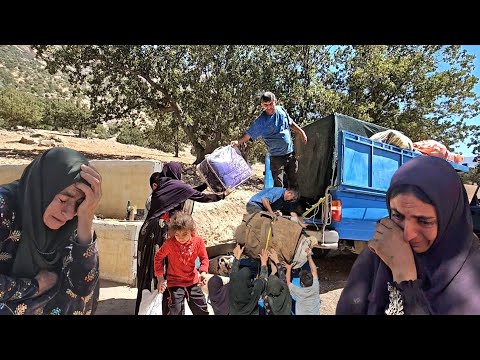 A Heartbreaking Moment During the Nomadic Migration — Tears of an Unforgettable Farewell 