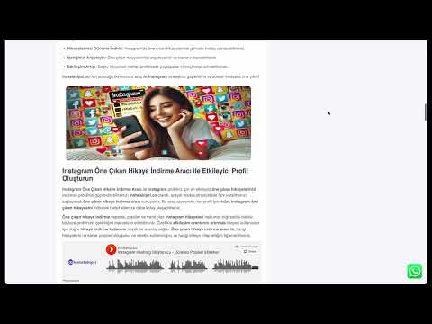 Instagram Öne Çıkan Hikaye İndir - Ücretsiz, Sınırsız & HD