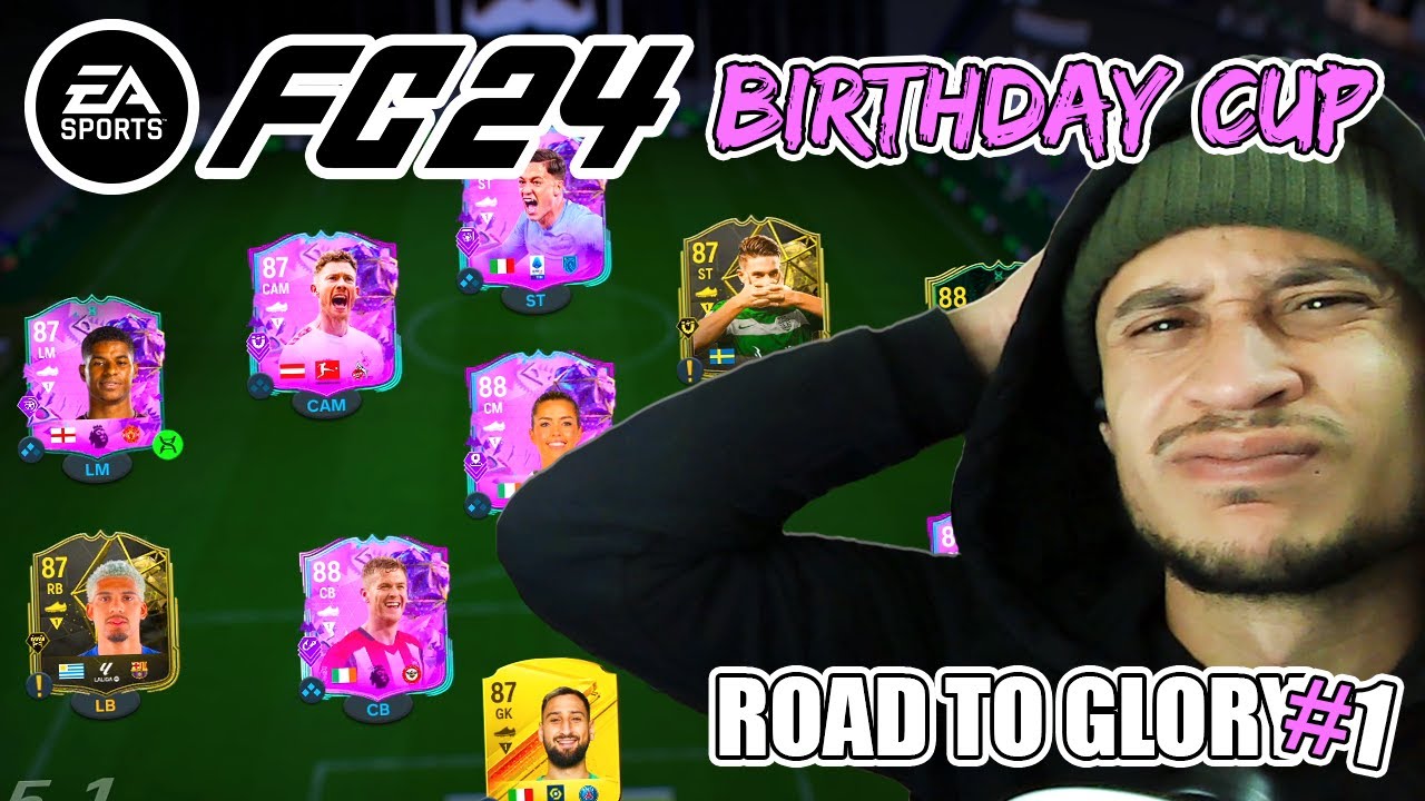 EA FC24 | RTG #1 BIRTHDAY CUP - YouTube