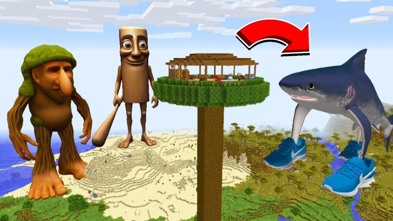 I Found SCARIEST BRAINTOT TRIO IN Mincraft-gameplay-coffin-meme - YouTube