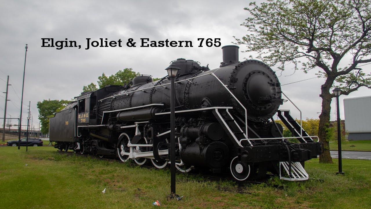 Elgin Joliet & Eastern 765 (4K) - YouTube