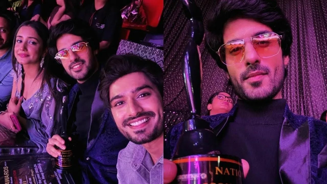 RV and Purvi From Kumkum Bhagya Thanks To Viewers For Their Award - YouTube