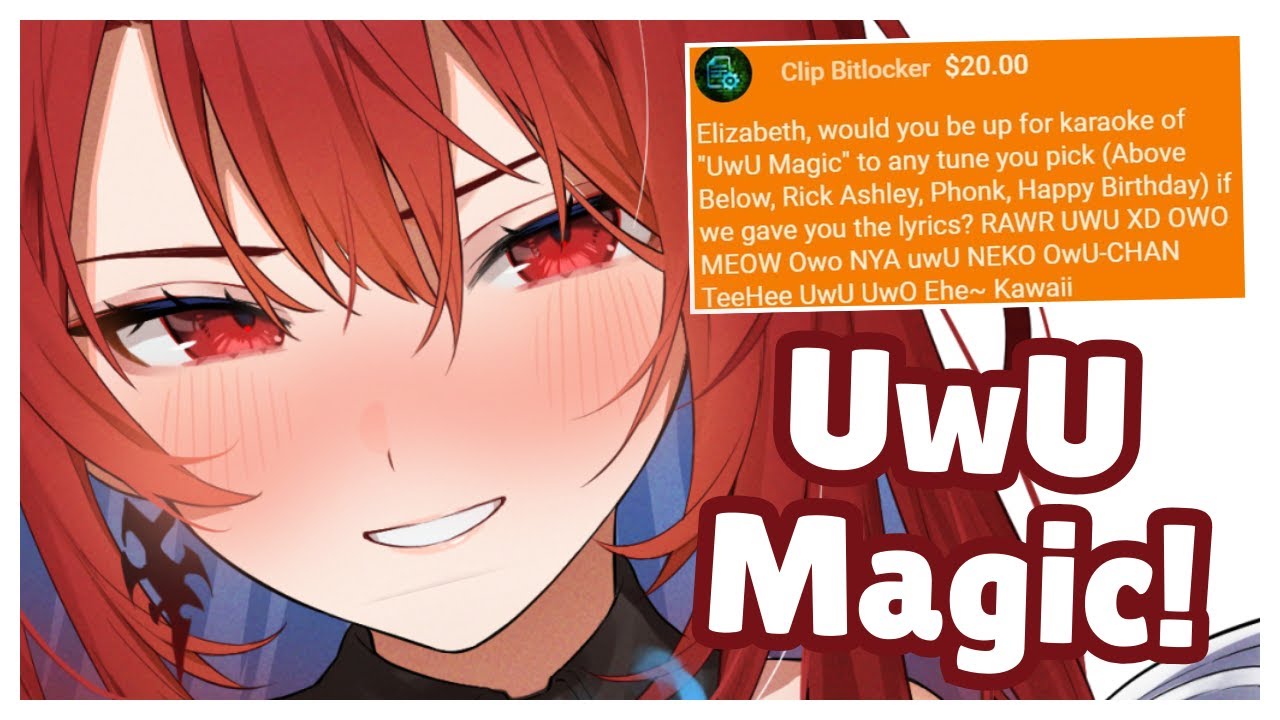 Elizabeth did the UwU magic and broke her entire chat - YouTube