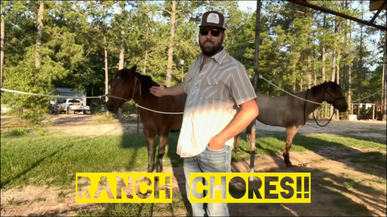 The “BEHIND THE SCENES” of Daily Ranch Chores! - YouTube