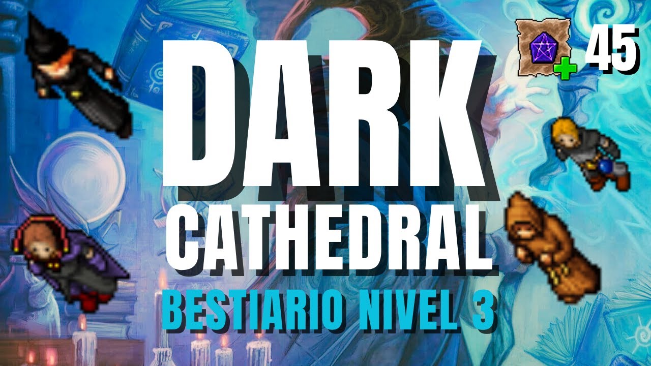 Tibia: Hunt Dark Cathedral - Witch, Assassins, Dark Monk, Dark Magician e Apprentice Magician # ...