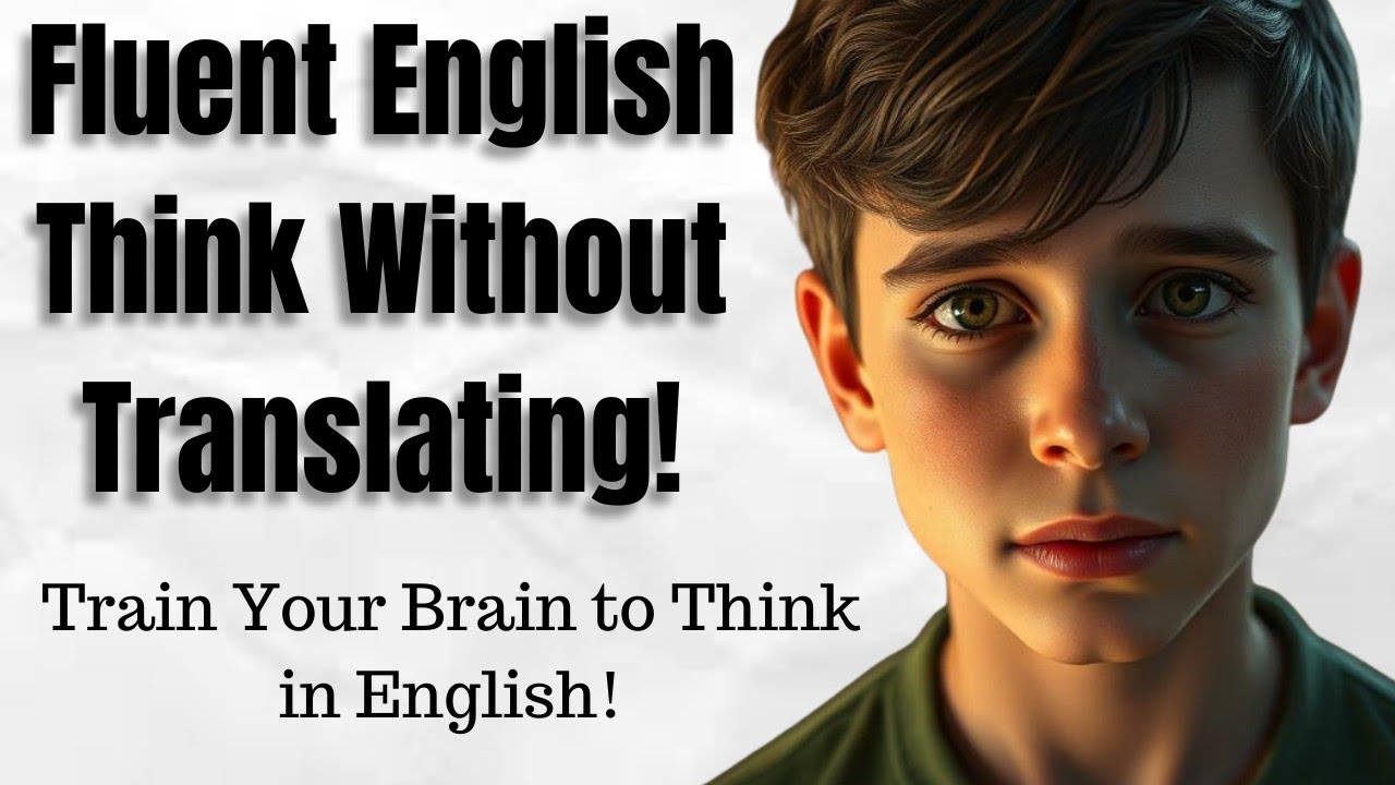 Unlock Fluency: Start Thinking in English Today! - YouTube