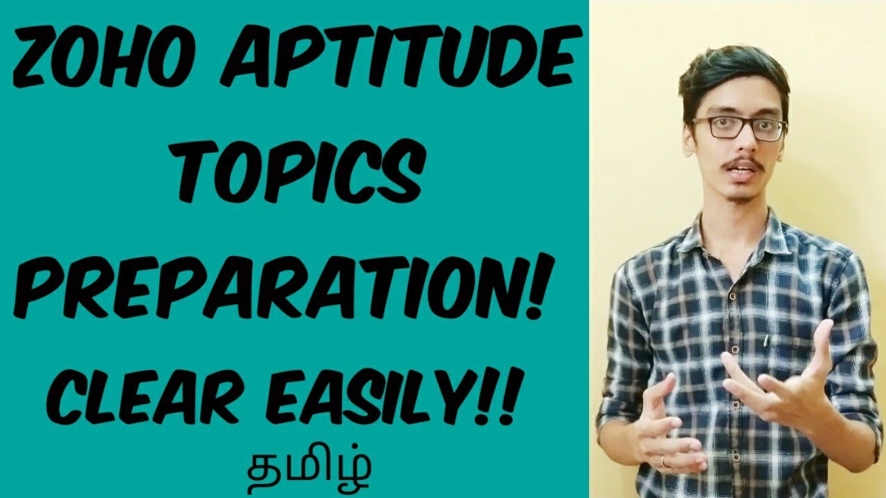 Important Aptitude Topics for ZOHO Interview | First Round Preparation ...