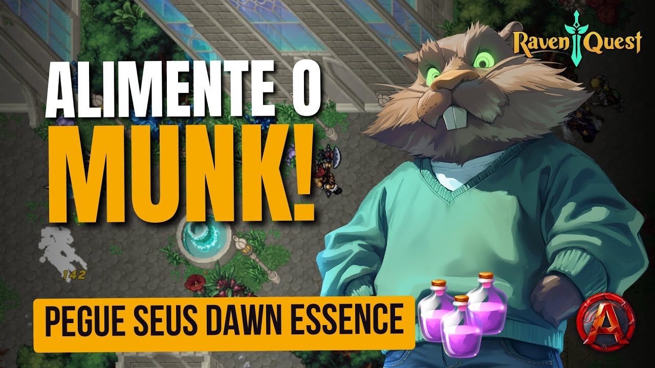 RavenQuest: Feed the Munk - Como Ganhar Dawn Essences + Dicas! - YouTube