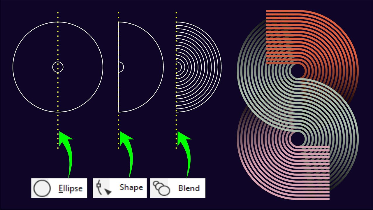 How To Make Great Design with Few Tools in CorelDraw | Corel draw Tips ...