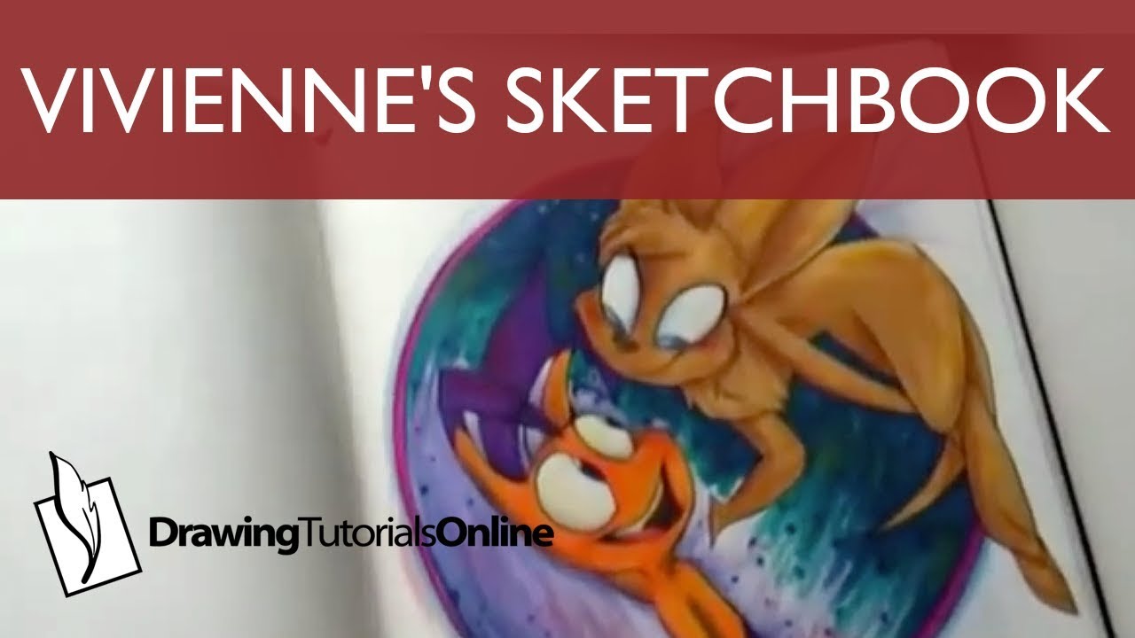 Vivienne's Sketchbook - YouTube