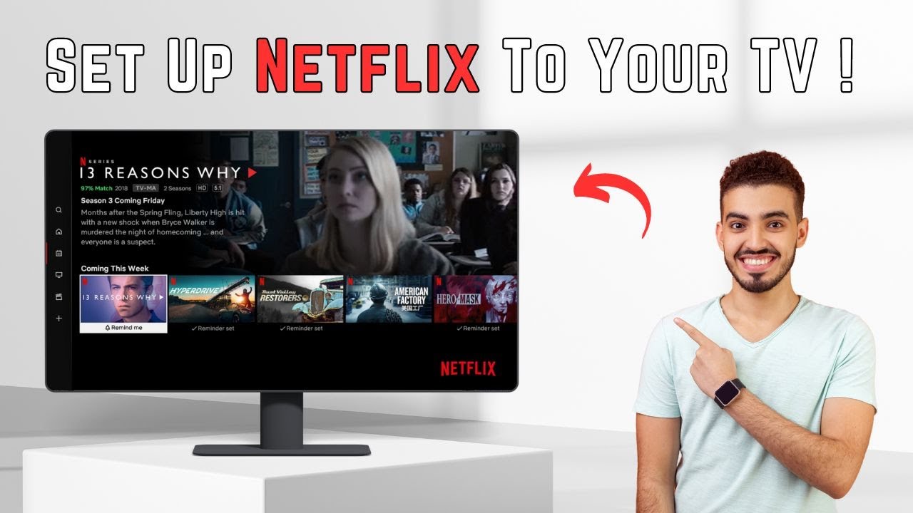How to Set Up Netflix to Your TV ! - YouTube