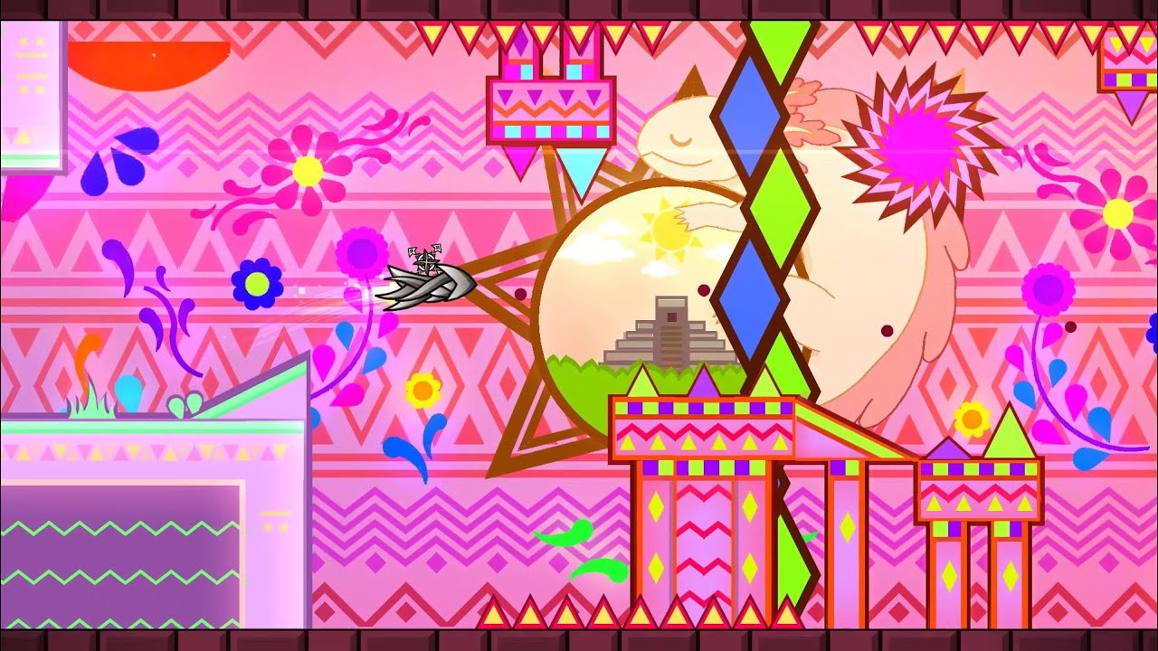 Geometry Dash - Axolotl By Chamoylol - 9⭐ - YouTube