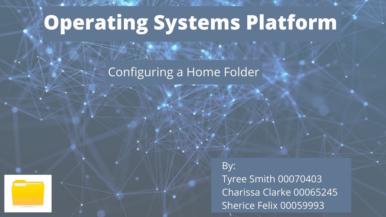 Configuring a Home Folder - YouTube