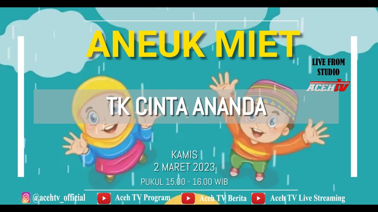 TK CINTA ANANDA #aneukmiet - YouTube