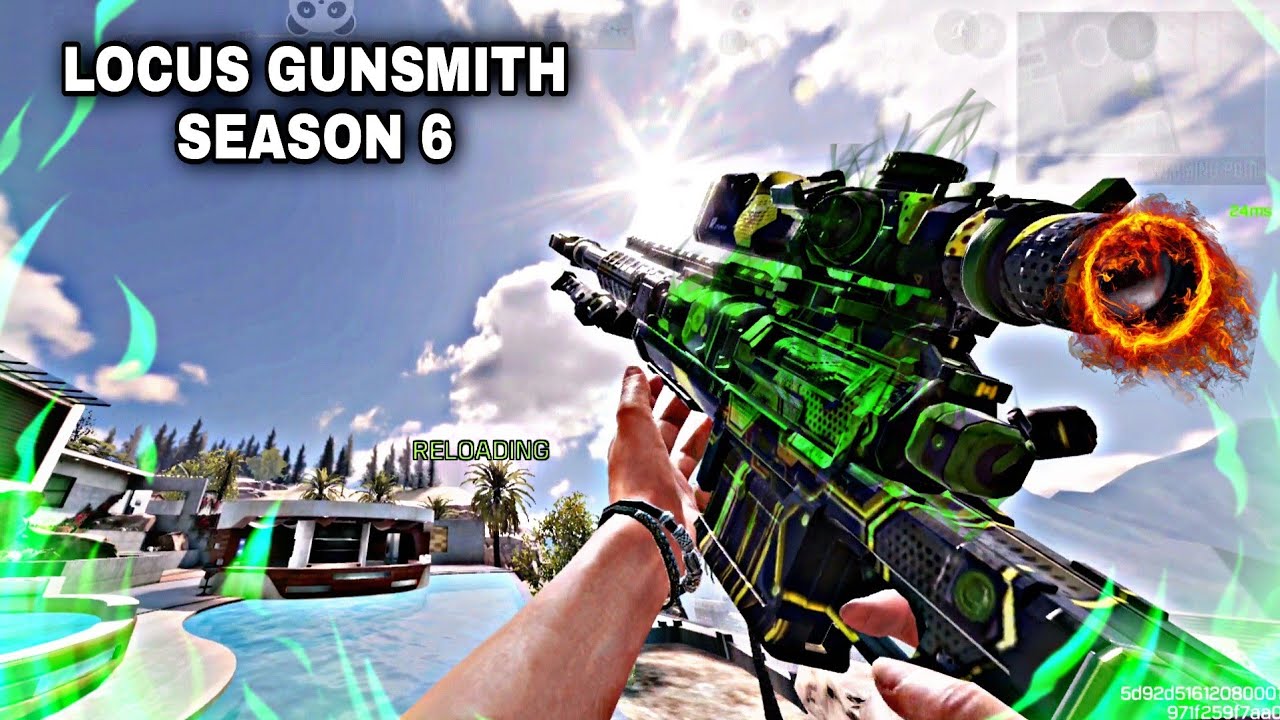 BEST🤡FAST ADS + LOW HITMARKER LOCUS Gunsmith Setup! BEST LOCUS Loadout ...