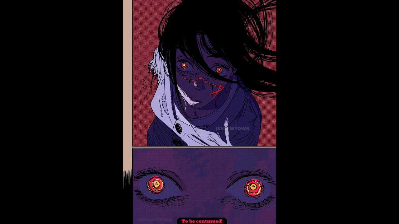 Chainsaw Man 175 - Yoru kneeling before Chainsaw Man's true form! - ヨルは ...