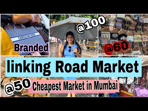 linking Road Market Bandra|Cheapest Market In Mumbai|Most Famous Market ...