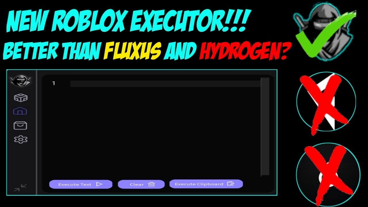 New Roblox Executor Better Than Fluxus And Hydrogen Executor? Delta ...