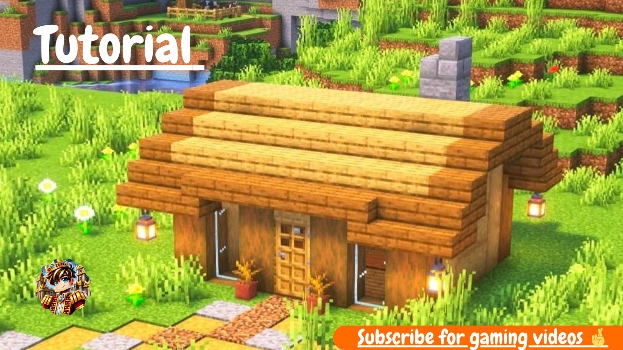 First Day Survival House Minecraft Tutorial… - YouTube