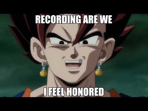 Vegito becomes super Homophobic Blue with weird voice @QuesadillaSlam