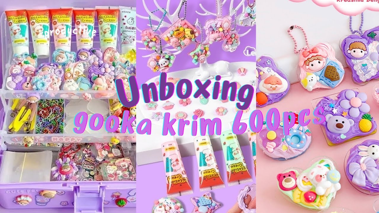 unboxing gooka set 600 pcs + free pohon | yuk nonton - YouTube