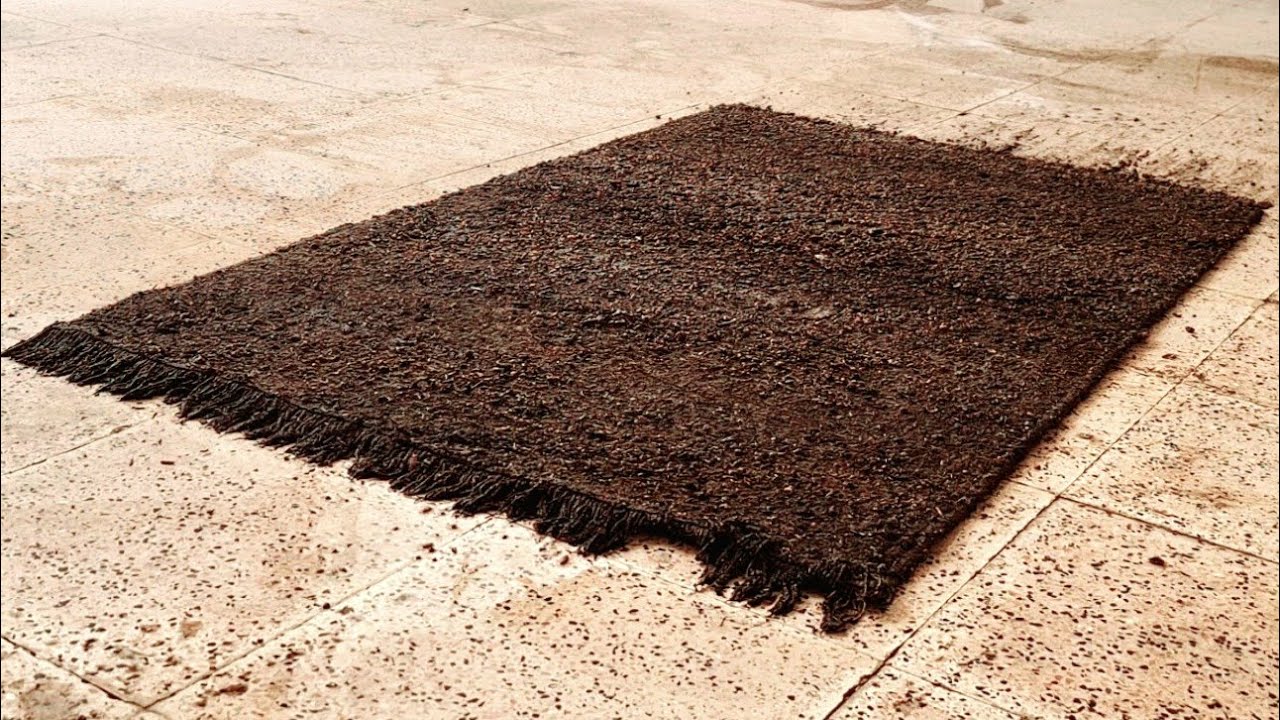 Mud-Stained Carpet Restored to Perfection | Carpet Cleaning Magic ...