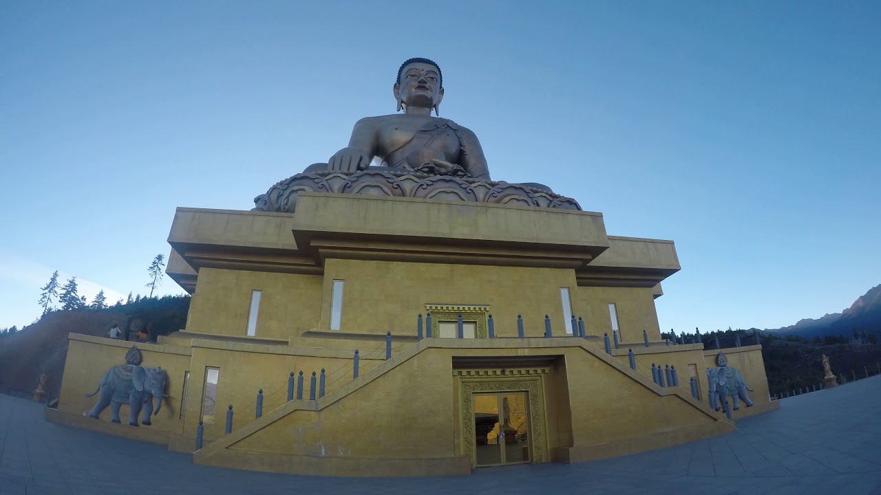 Buddha Dordenma Statue - Thimphu Bhutan - Sangay Menla Mantra - YouTube