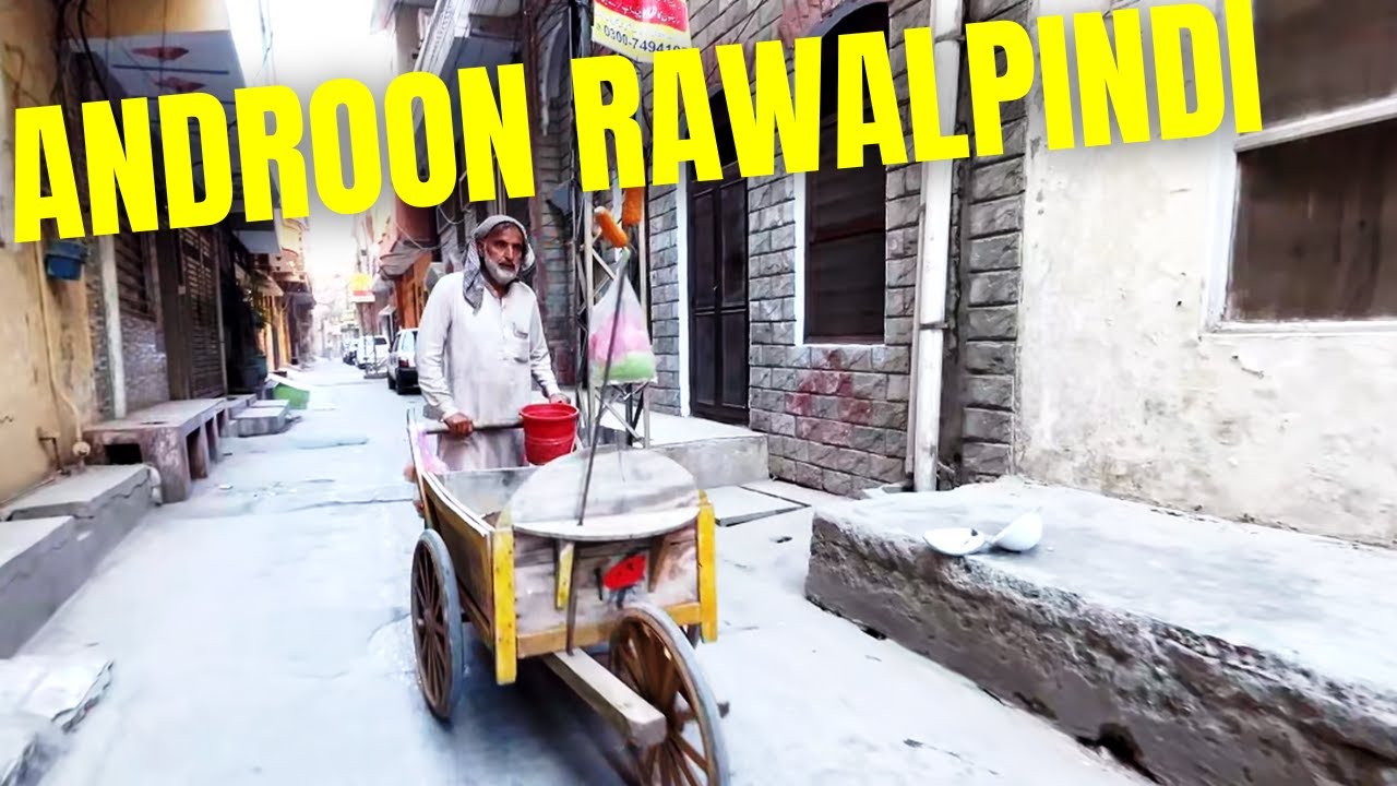 Androon Rawalpindi Walking Tour | Beauty of Old Streets - YouTube