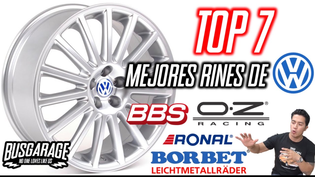 LOS 7 MEJORES RINES DE VOLKSWAGEN EN LA HISTORIA 💙 | ALEX BUSGARAGE # ...