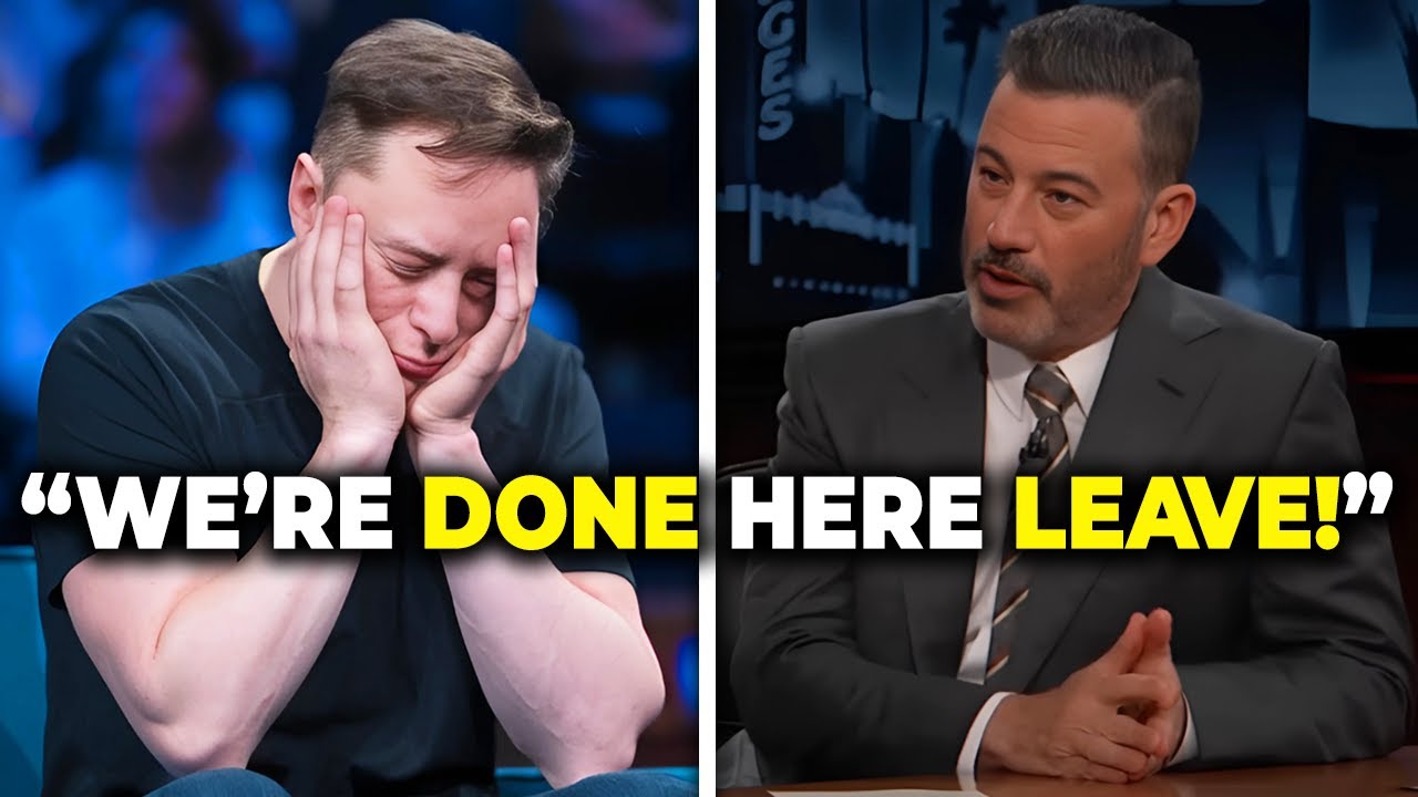 Jimmy Kimmel Makes Elon Musk Cry On Live TV After Fiery Confrontation ...